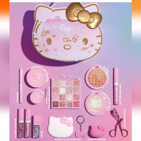 wet n wild | Makeup | Wet N Wild Hello Kitty 5th Anniversary Tin Box ...